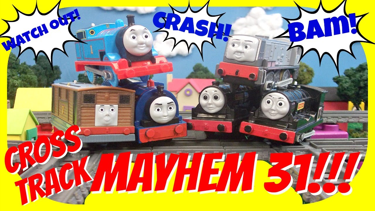 Cross Track Mayhem 31! Trackmaster Thomas and Friends Competition ...