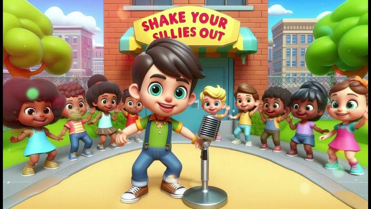 🎶 Shake Your Sillies Out | Fun Kids Dance Song | Sing & Move! 🕺💃 - YouTube