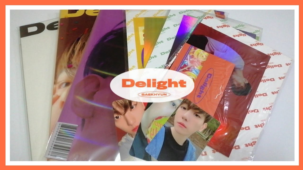 UNBOXING of EXO BAEKHYUN (백현) Delight Album - YouTube