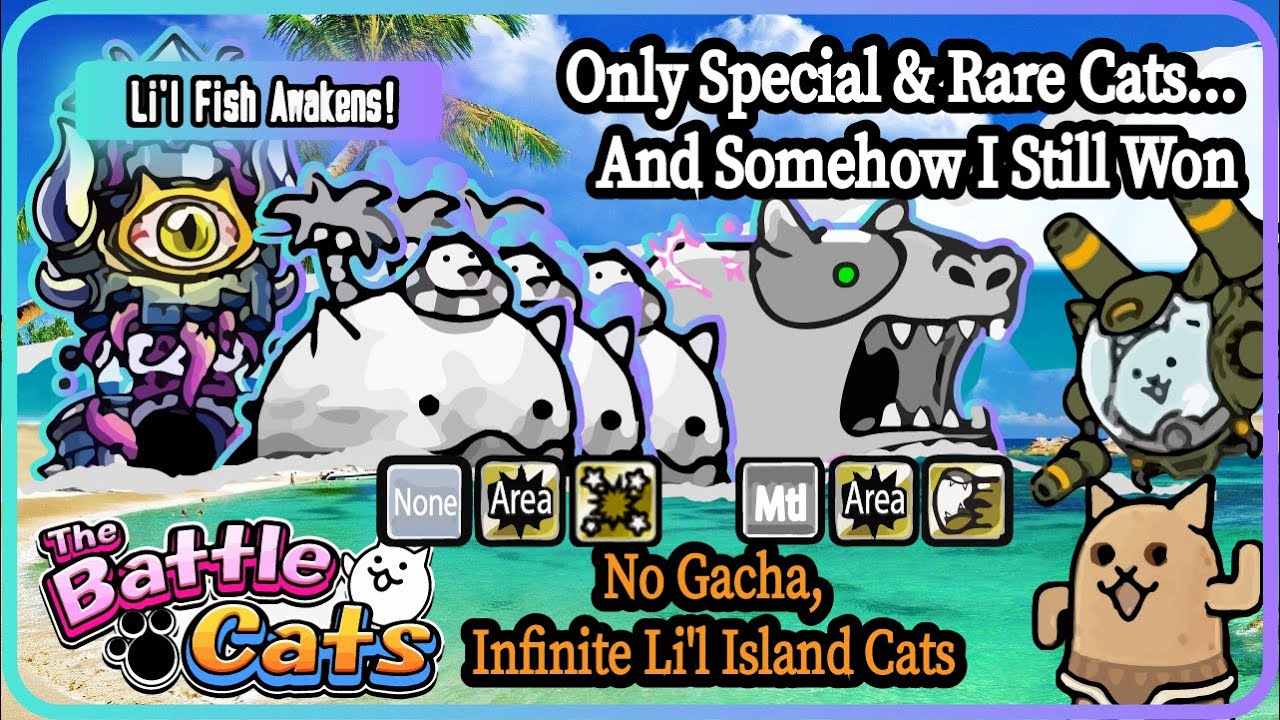 Tiny Fins (Deadly) | Li'l Fish Awaken | The Battle Cats | No Gacha ...