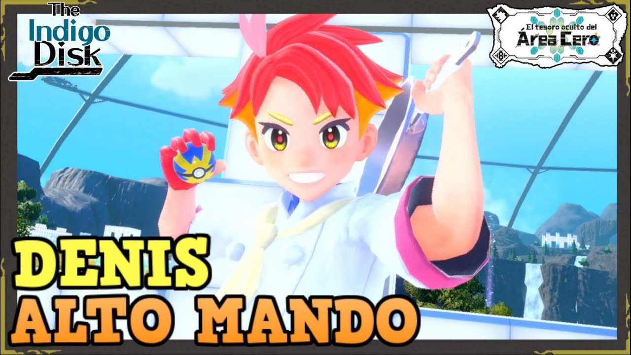 COMBATE vs DENIS del ALTO MANDO! | DLC Pokémon Scarlet/Violet Disco ...