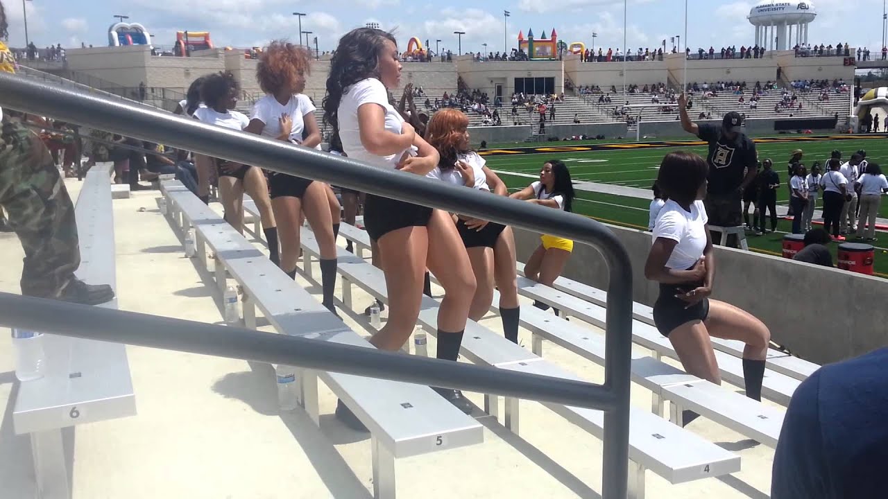 ASU Stingettes Black&Gold Game (Dive In) - YouTube