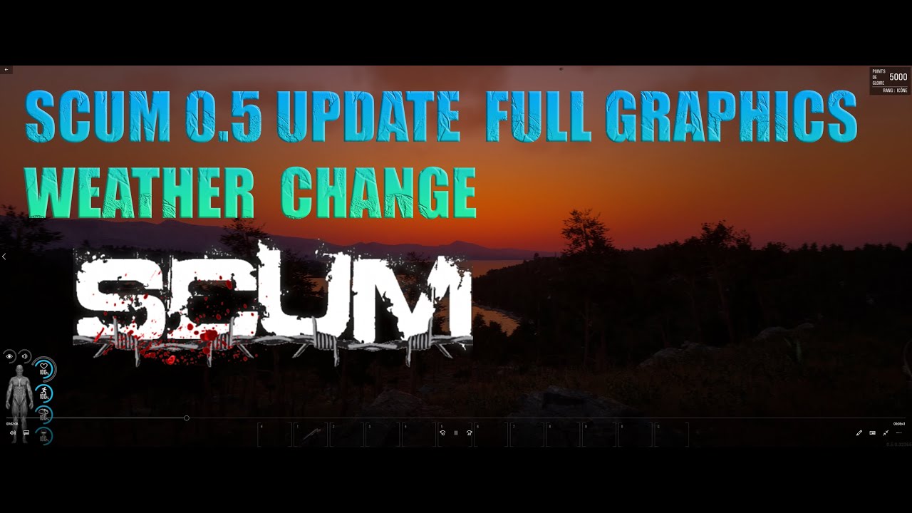 SCUM 0.5 NEW UPDATE New Graphics FULL SETTINGS EXTREME Best SURVIVAL ...