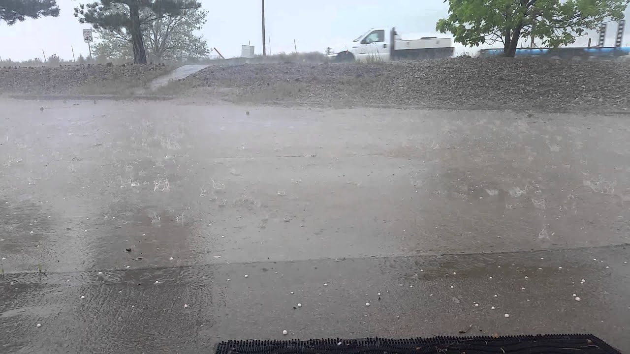 Colorado Springs Hail Storm June 11th 2015 3 - YouTube
