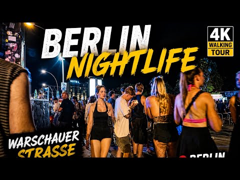 🔥 BERLIN NIGHTLIFE 🇩🇪 | Warschauer Straße After Dark | 4K Walking Tour