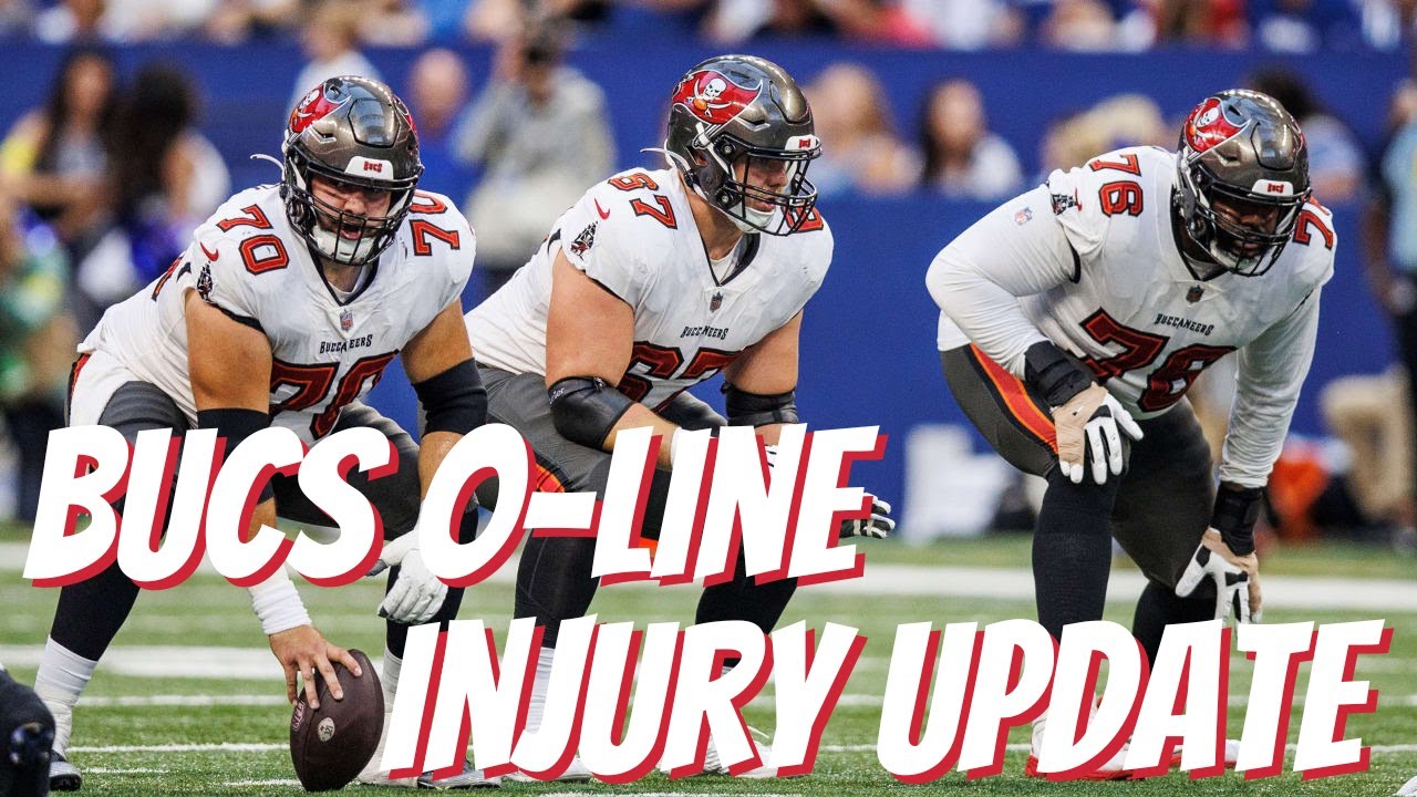 INJURY UPDATE: Buccaneers O-Line Gets Good News| Real Bucs Talk - YouTube