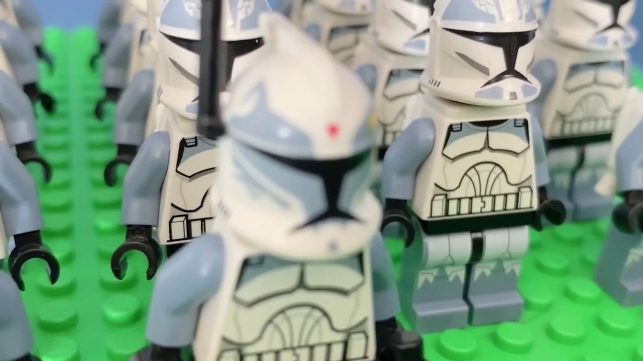 LEGO PHASE 1 WOLF PACK ARMY 2021 STAR WARS CLONE WARS EDITION - YouTube