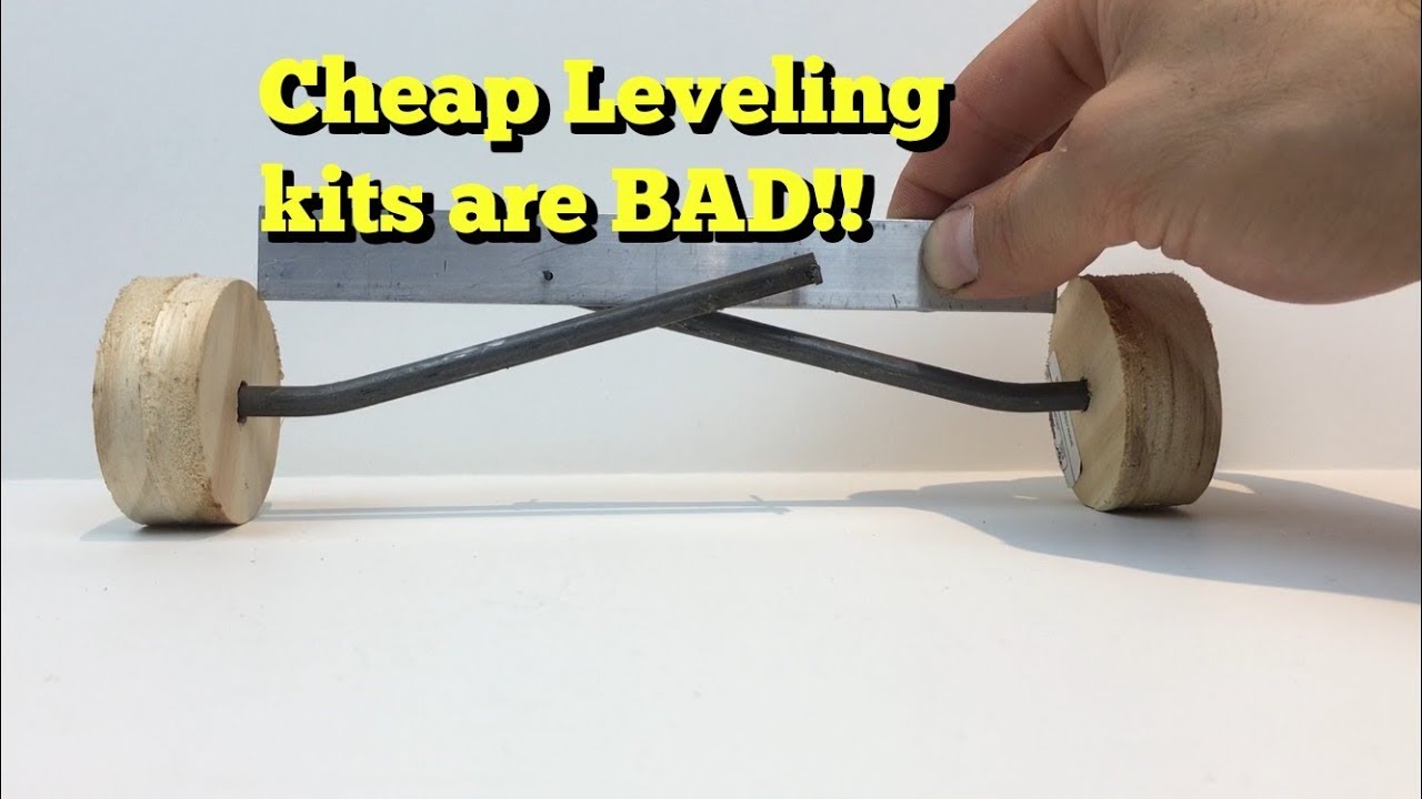 Never Use Cheap Leveling Kits (I-Beam) | 1995 Ford F150 - YouTube