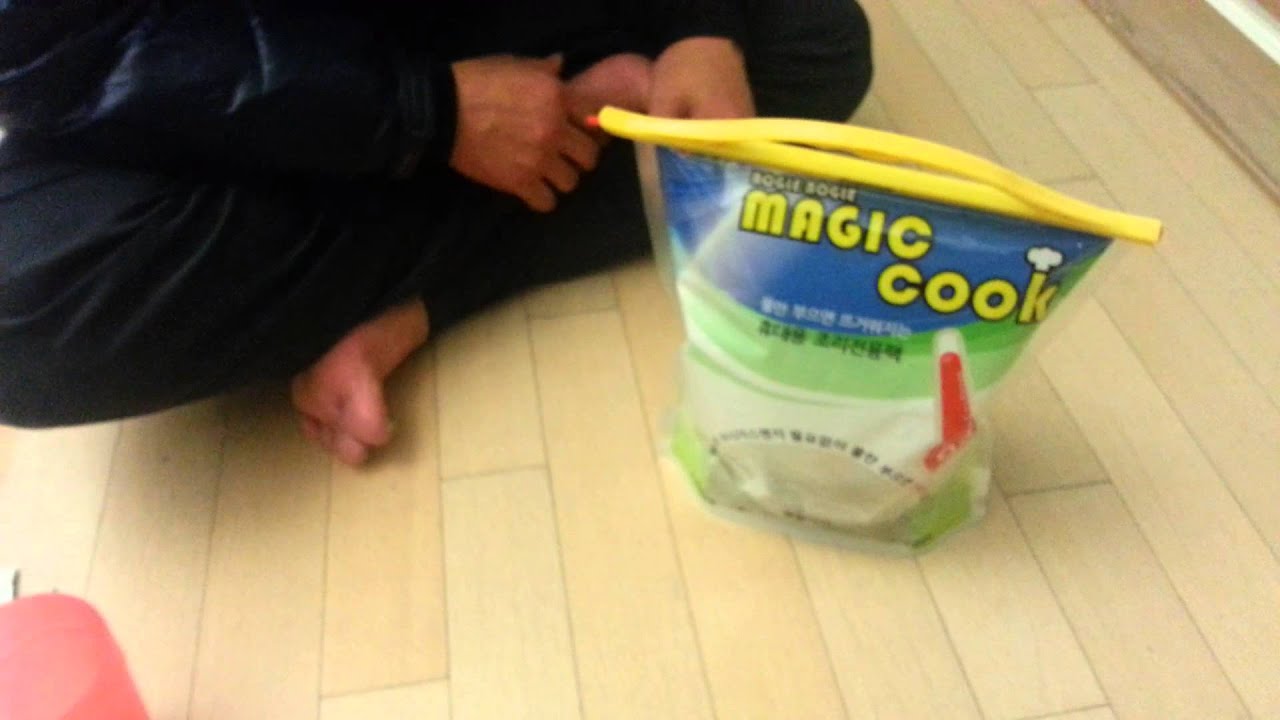 Magic Cook-물만 있으면 야외에서 조리가 가능한 전용 발열 팩 - YouTube