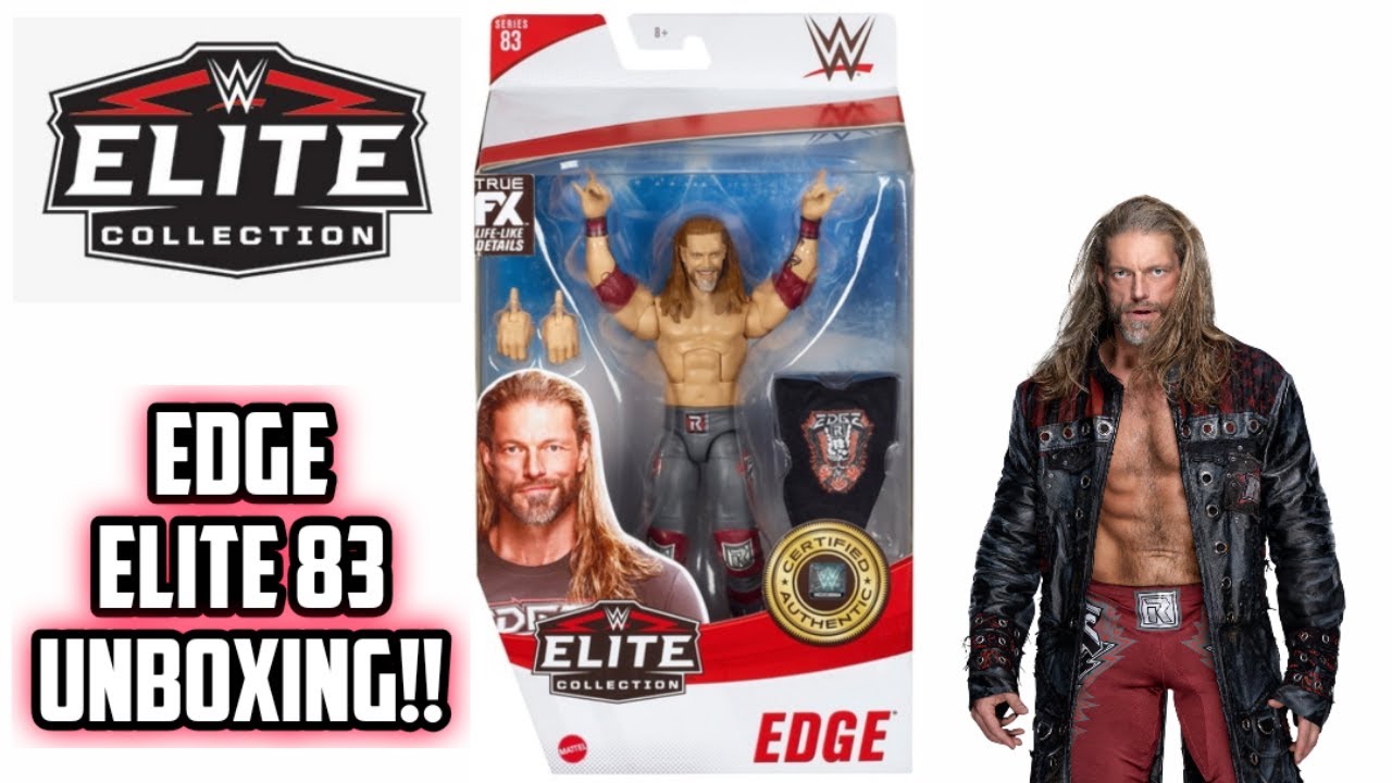 WWE Elite Collection - Edge Elite Series 83 - Action Figure Unboxing ...