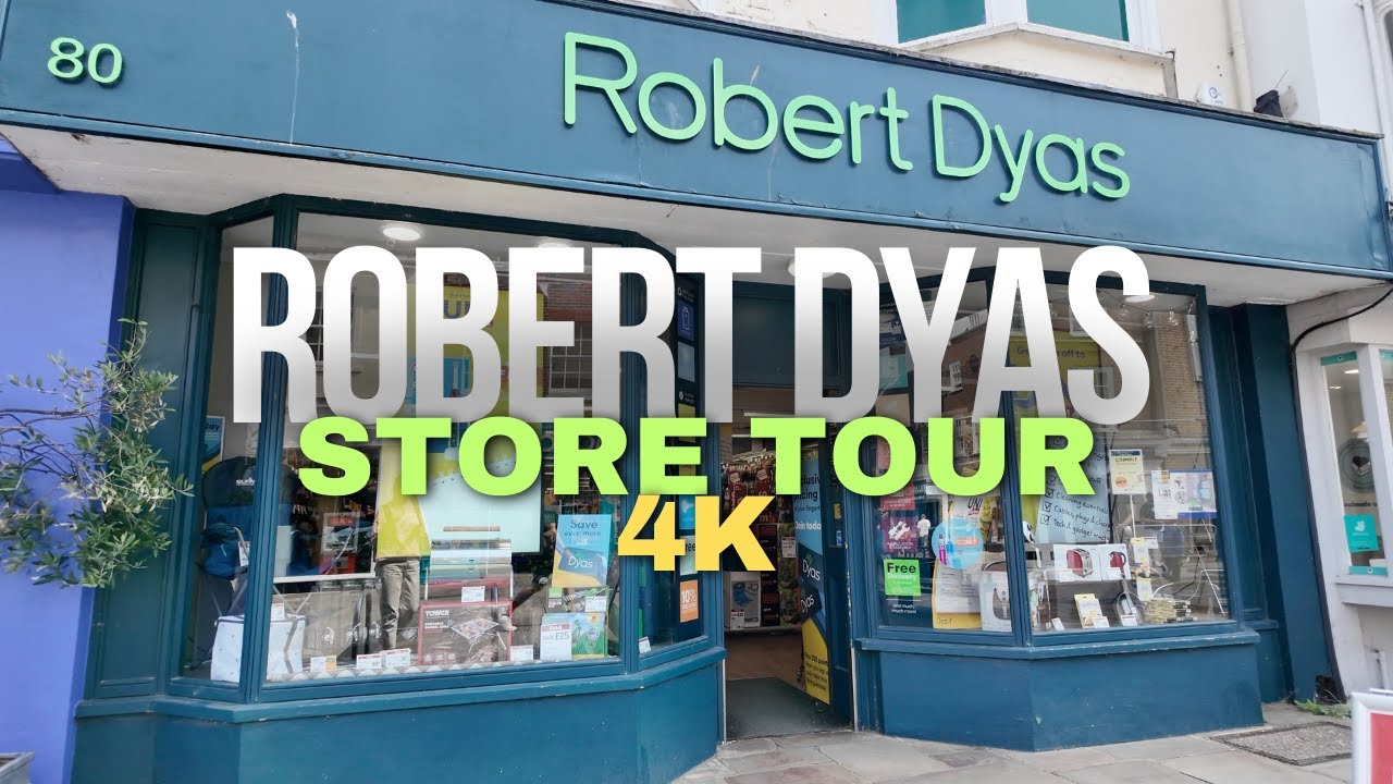 Robert Dyas Store Tour - Explore the Home Essentials and Garden Tools [4K] - YouTube