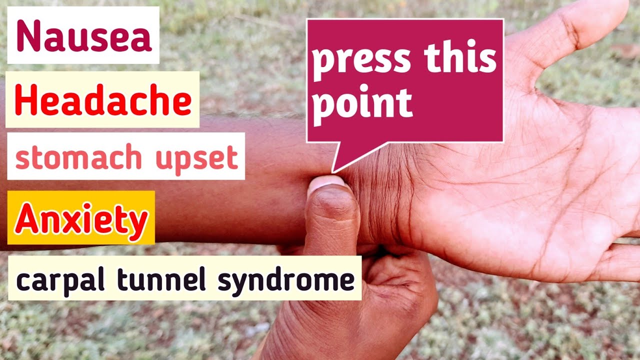 Nei Guan (Pericardium 6 or PC6) Acupressure p6 || pericardium 6 - YouTube