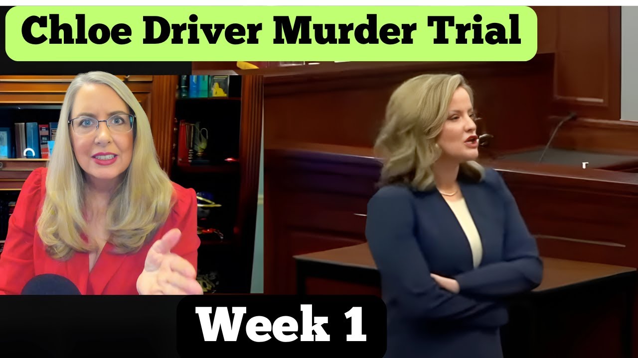 Bizarre Facts Emerge at Chloe Driver Murder Trial -- Lawyer LIVE - YouTube