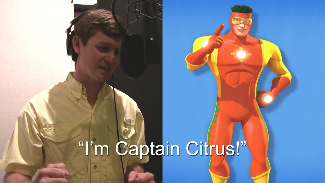 Behind the Scenes: I'm Captain Citrus - YouTube