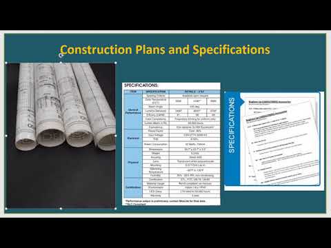 ARCH 110- Class #11- Construction Plans and Specifications - YouTube
