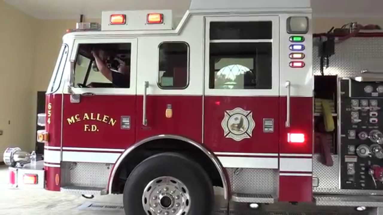 McAllen Fire Department opens new sub station - YouTube