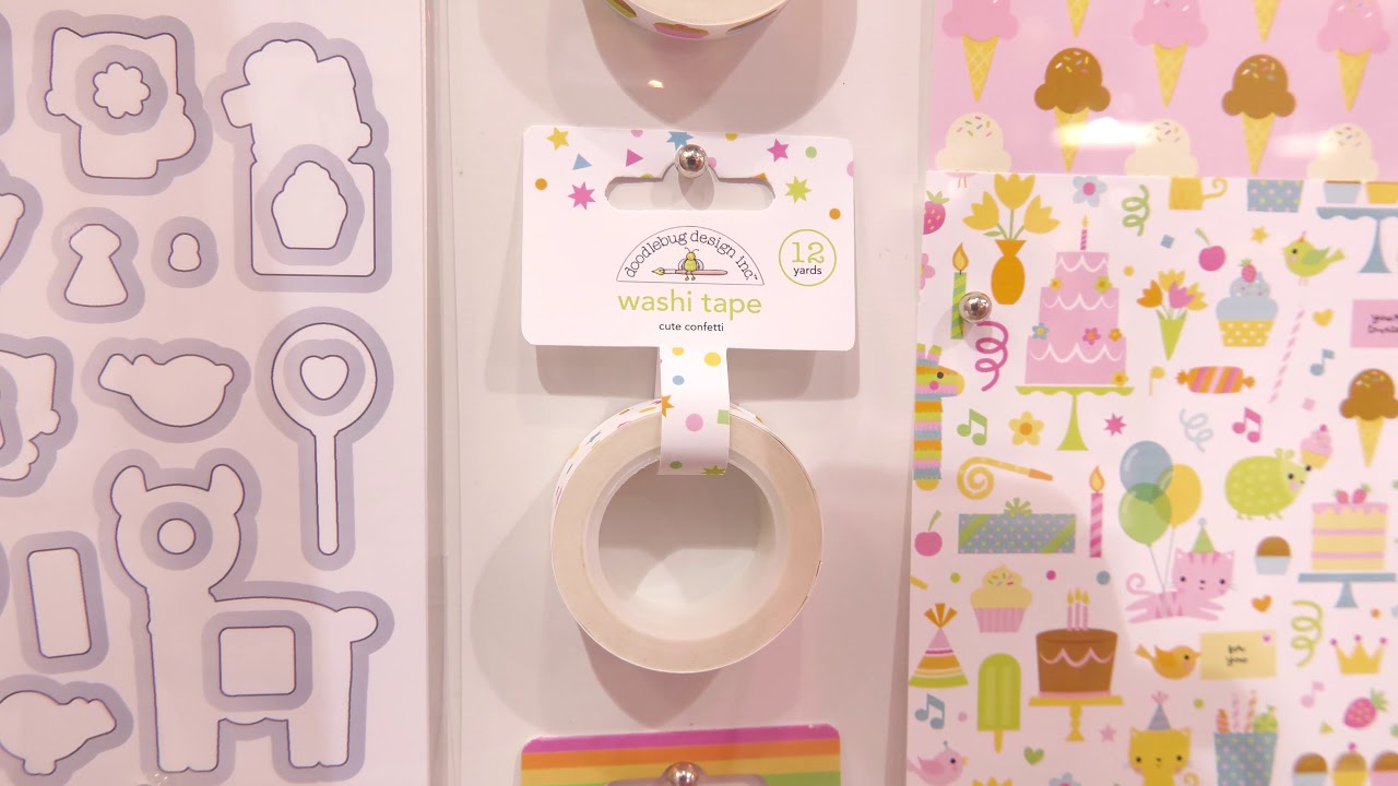 Doodlebug Design | Hey Cupcake Birthday Collection - YouTube