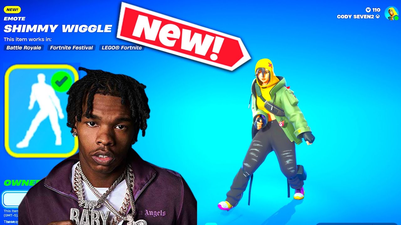 New Lil Baby Icon Emote Out Now "SHIMMY WIGGLE". - YouTube