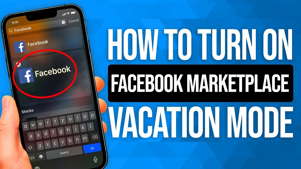 How To Turn On Facebook Marketplace Vacation Mode: Simple & Easy Guide ...