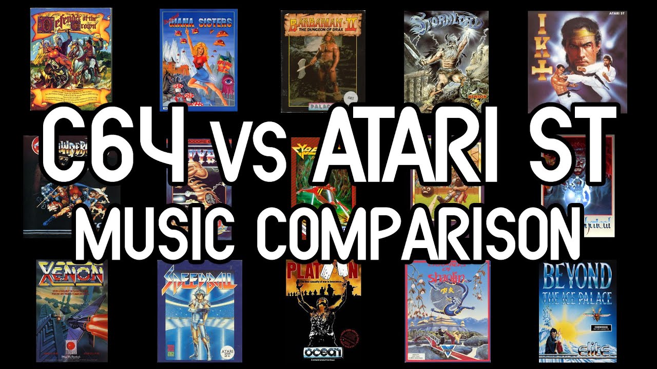 C64 vs Atari ST / Music Comparison - YouTube