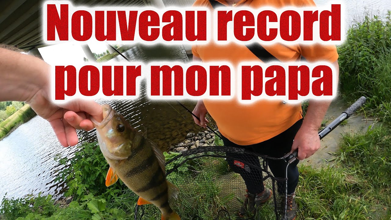Pêche avec mon papa pour la fête des pères 😁😁 - YouTube