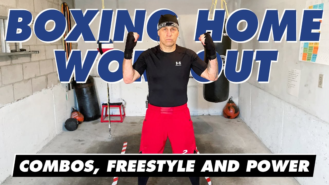 Boxing Combos, Freestyle Flow and Power Punching #boxingworkout # ...