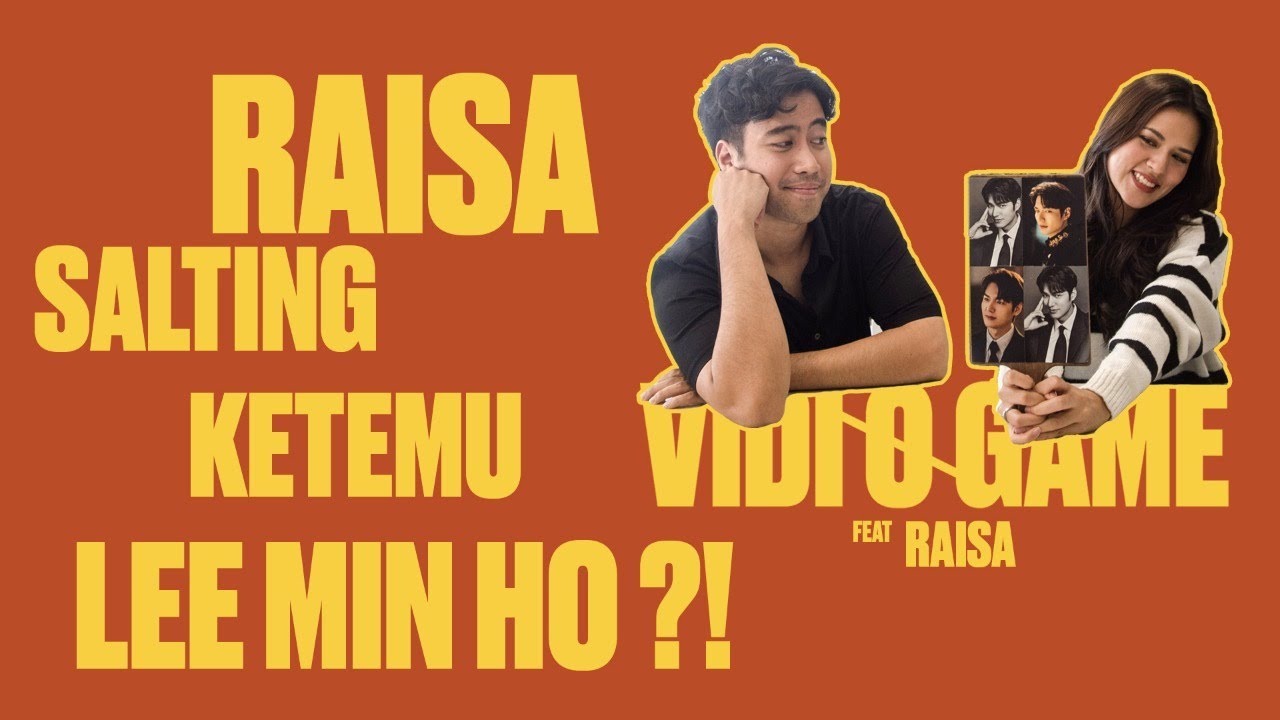 Vidi-O-Game : Cieeee Raisa Andriana ngajarin Lee Min Ho bahasa inggris ...