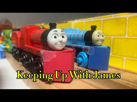Keeping Up With James (Wooden Railway Remake). - YouTube