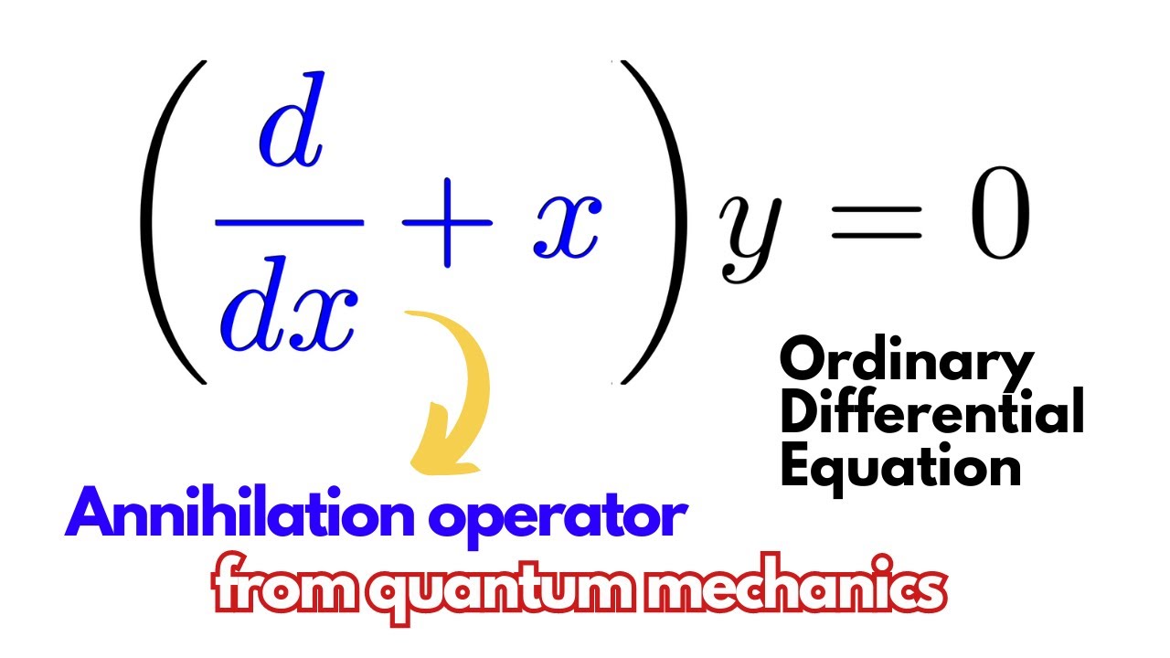 Missed zero-valued solutions to ODEs | Quantum mechanics annihilation ...