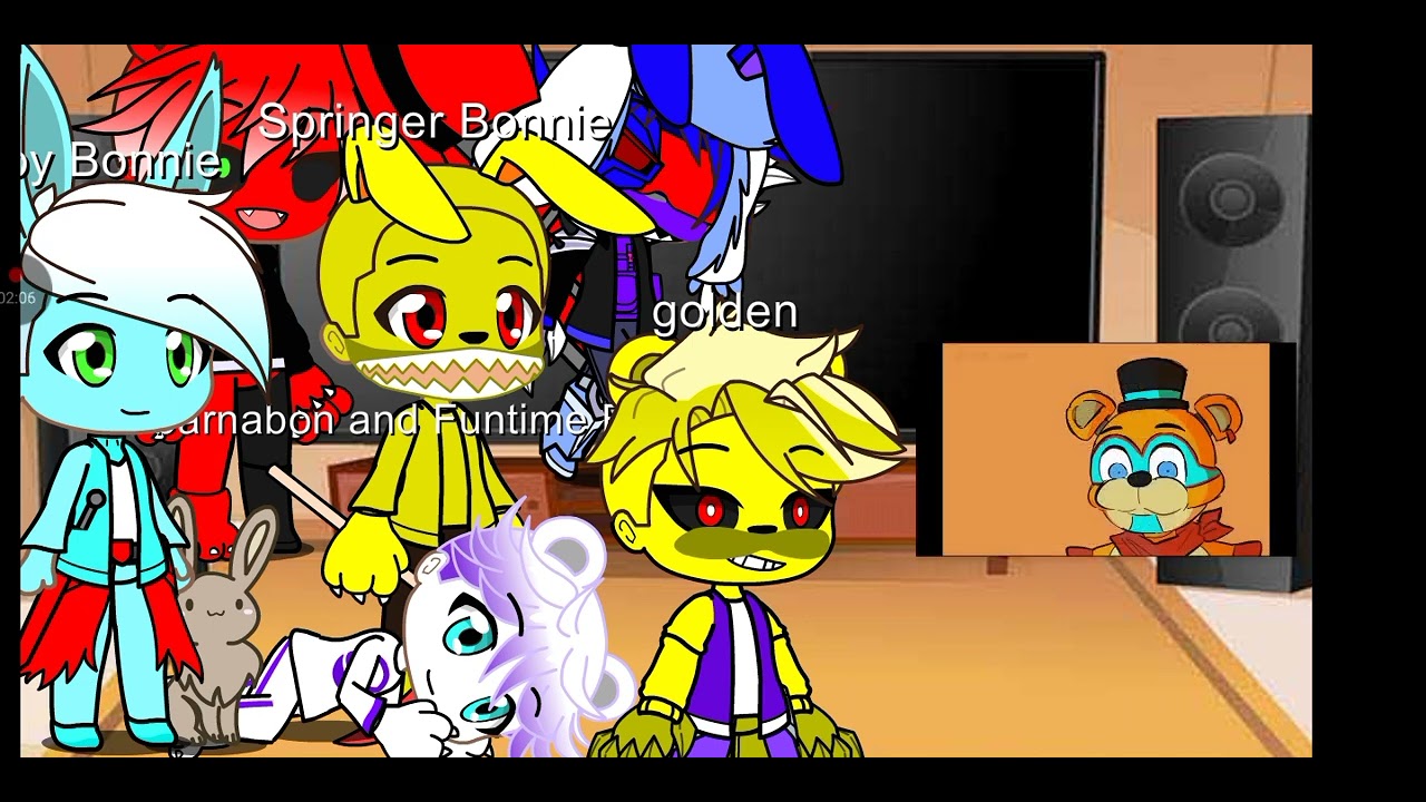 FNAF reacts to security breach book - YouTube