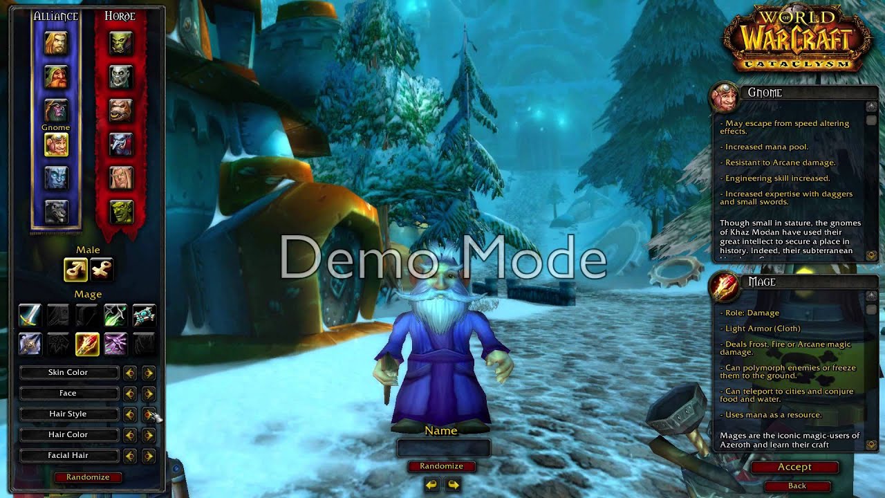 LETS PLAY WORLD OF WARCRAFT Part 1 - Character Creation - YouTube