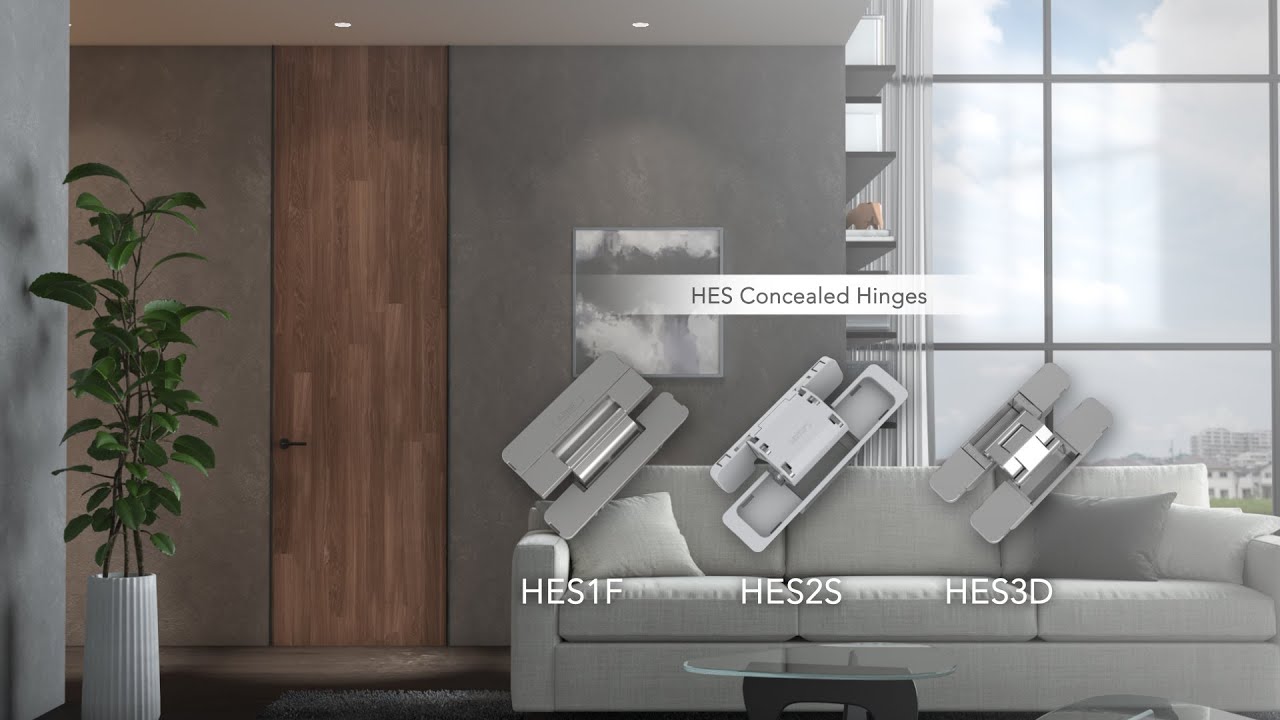 The Secret to Beautiful Doors | HES Concealed Hinges - Sugatsune Global ...