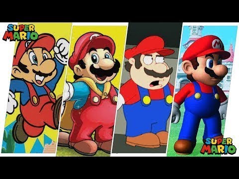 Mario Evolution in Movies, Cartoons & TV - YouTube