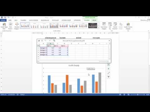 WORD DERSLERİ 3: TABLO ve GRAFİK EKLEME