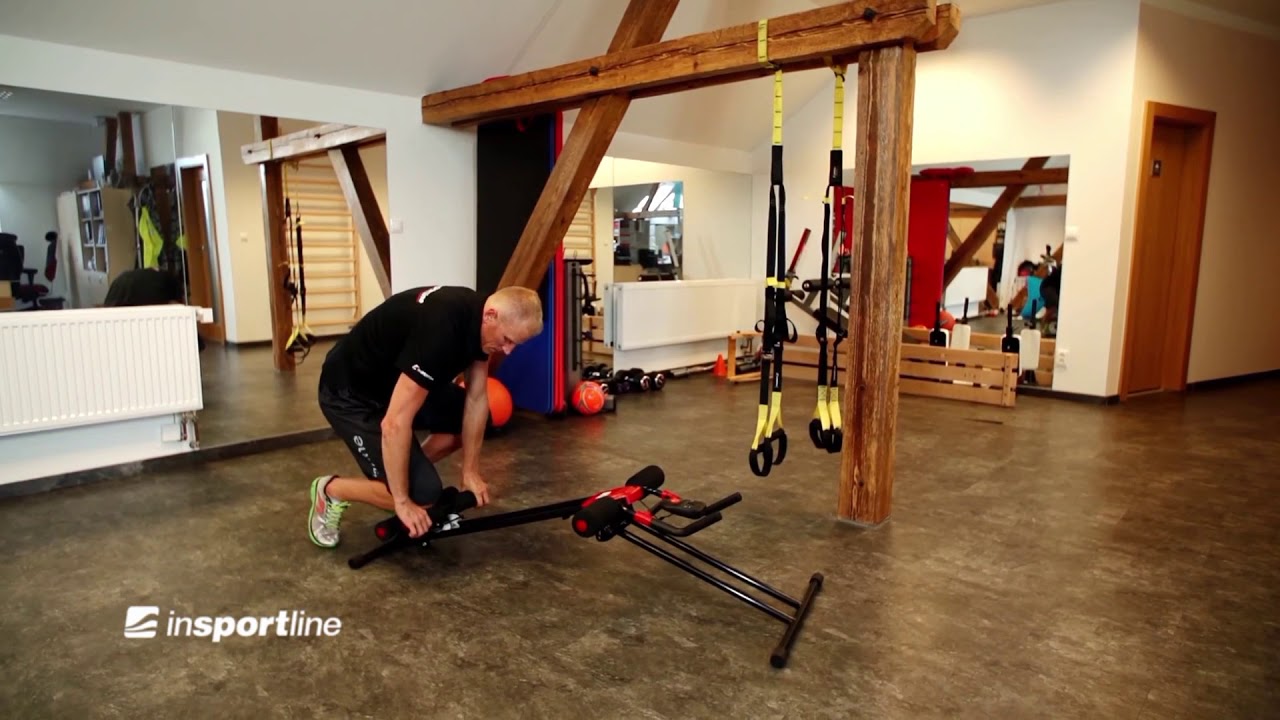 Ławka do ćwiczeń brzucha inSPORTline AB Lifter Easy - YouTube