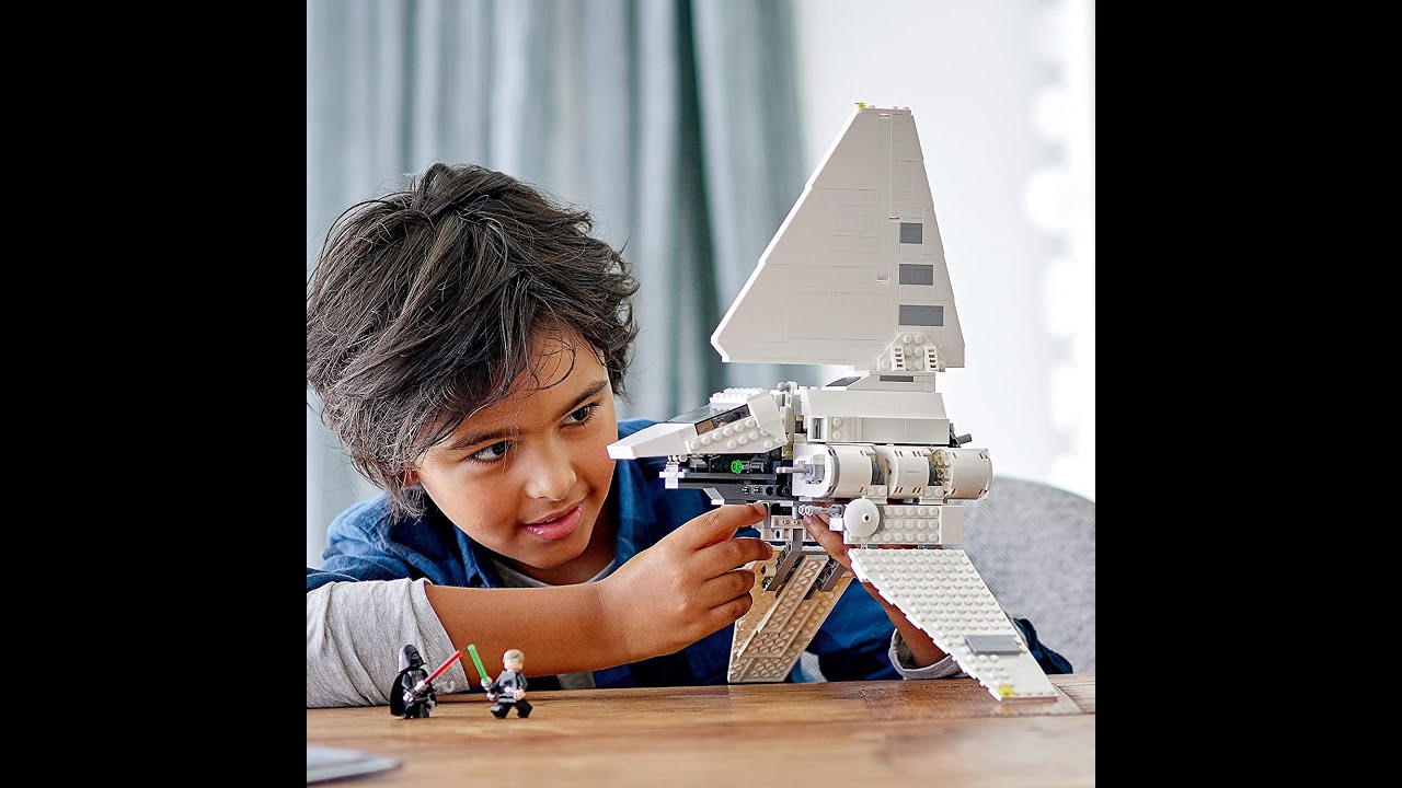 LEGO Star Wars Lanzadera Imperial con mini figuras 75302 - YouTube
