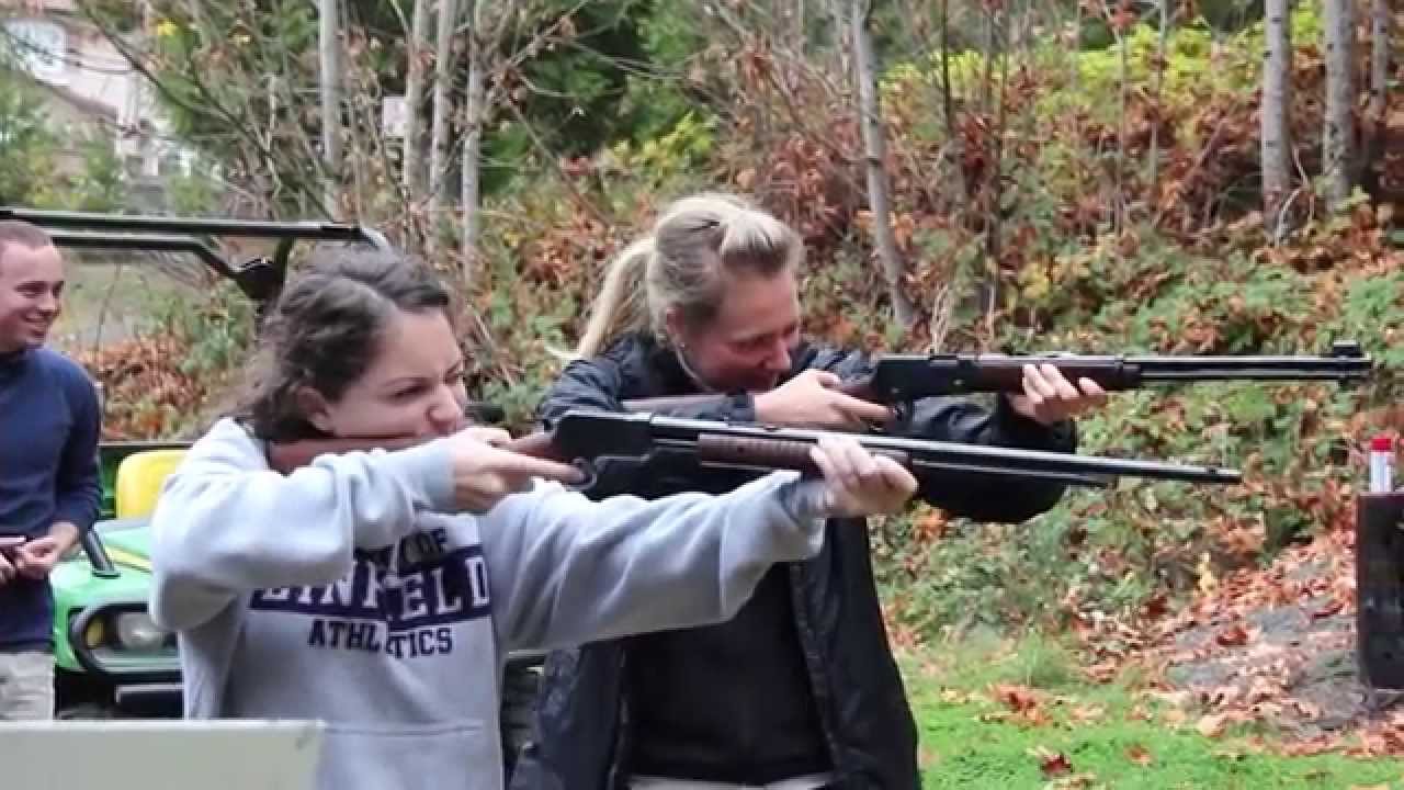 22 Rimfire Dueling tree | SaluteTargets - YouTube