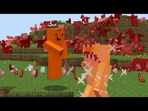 Minecraft'ta Kolumuzu Sallamak HER ŞEYE Vuruyor