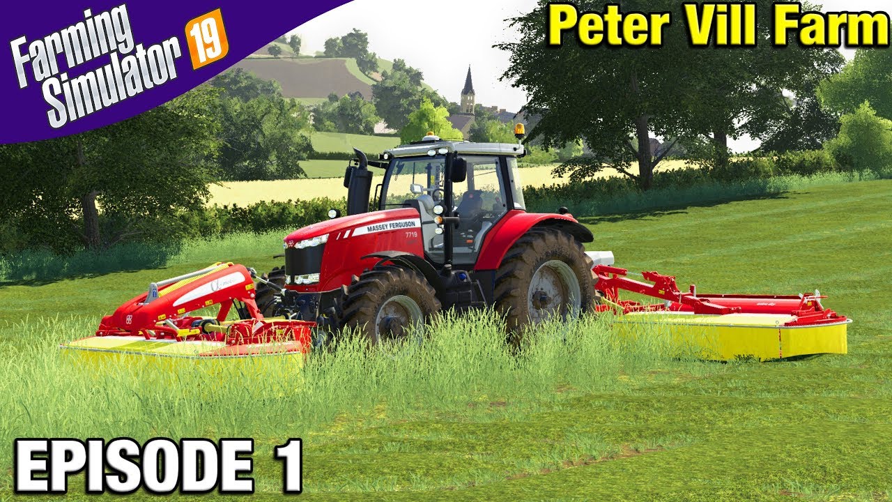 OUR NEW FARM Farming Simulator 19 Timelapse - Peter Vill Farm FS19 ...