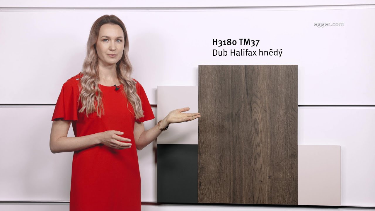 H3180 TM37 Dub Halifax hnědý - Lakované desky PerfectSense Feelwood ...