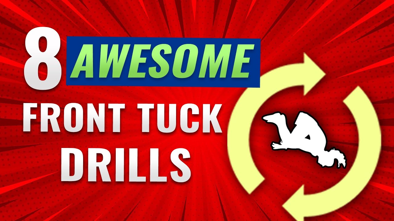 8 Drills For Better Front Tucks & Step Outs (Cheer & Gymnastics) - YouTube
