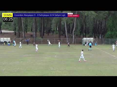 Corendon Alanyaspor  1 - 0  Fethiyespor I TFF U14 Bölgesel Gelişim Ligi 8. Grup 12.Hafta (2025-2026)