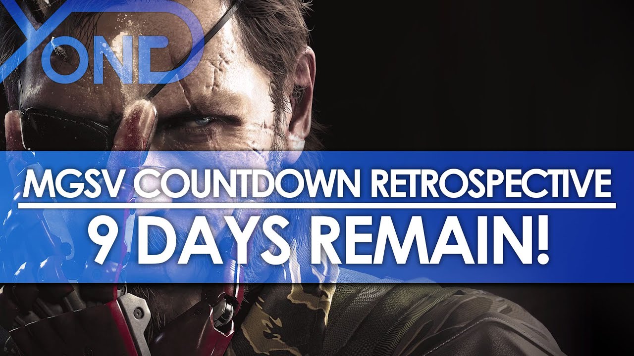MGSV Countdown Retrospective: 9 Days Remain! - E3 2013 Trailer - YouTube