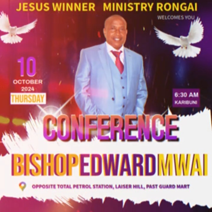 Bishop Edward Mwai/ JESUS WINNER MINISTRY RONGAI/ 10/ 10 2024 October ...