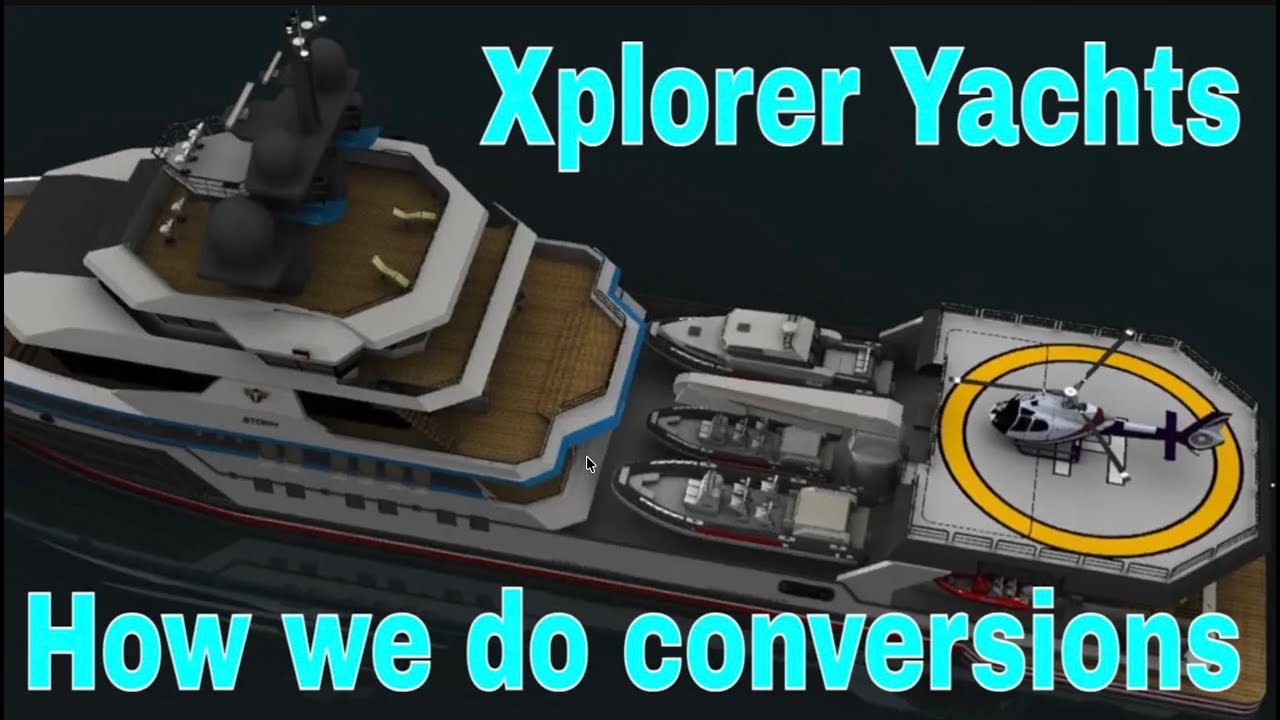 Converting an OSV into an Expedition Yacht - YouTube