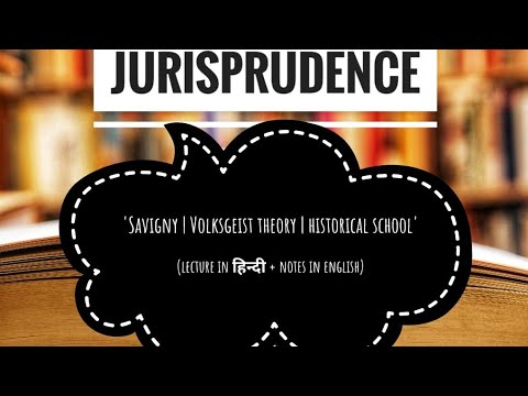 SAVIGNY | VOLKSGEIST THEORY | HISTORICAL SCHOOL | Exam q&a | J-3 - YouTube