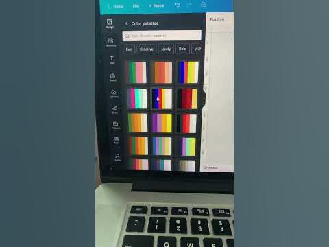 The Fastest Way to Apply Color Palettes in Canva | Beginner Canva ...