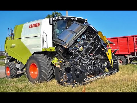 2021 Ernte Geringhoff Harvest Star 660 + Claas Tucano 440 Agro Měřín Drnholec