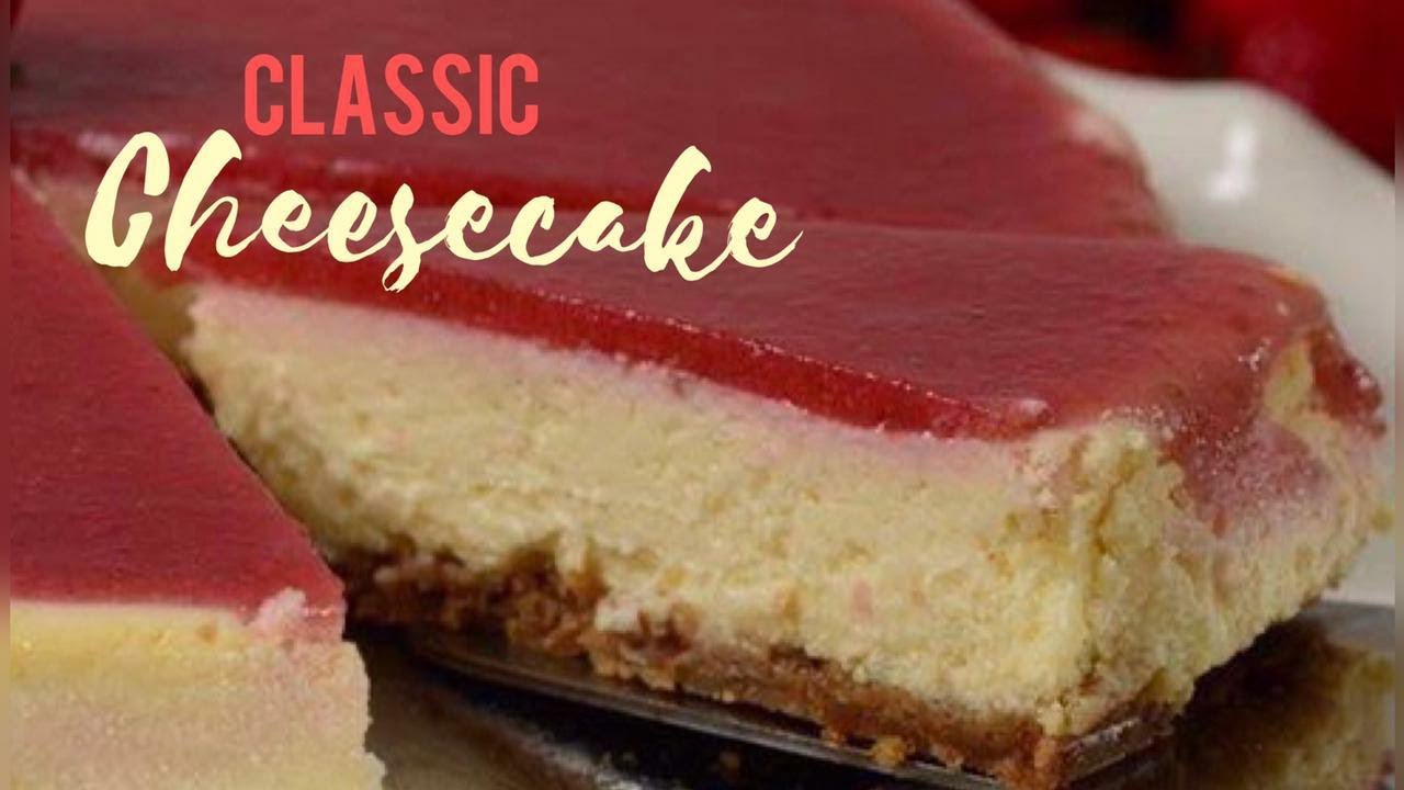Classic Cheesecake Recipe||Ann Anusz World|| - YouTube