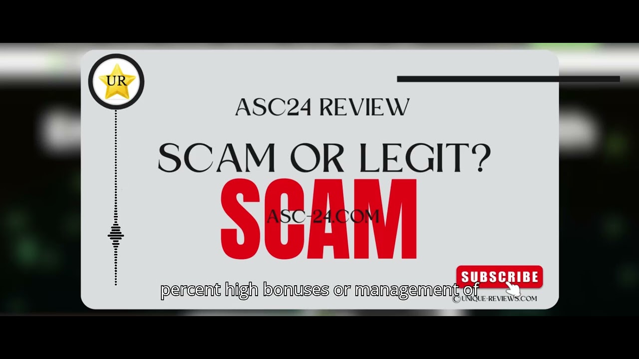 Asc24 Review asc-24.com Reviews Scam? - YouTube
